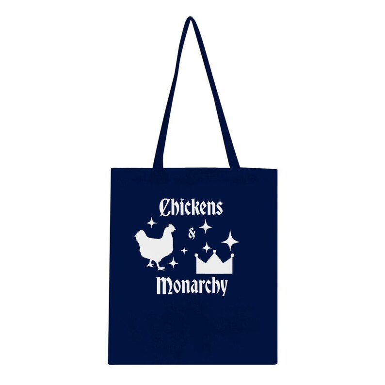 Chickens & Monarchy Classic Tote Bag - Etsy
