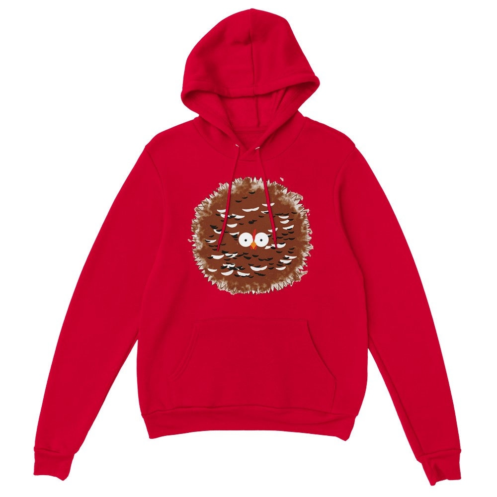 Fluffed-up Chicken Premium Unisex Pullover Hoodie - Etsy