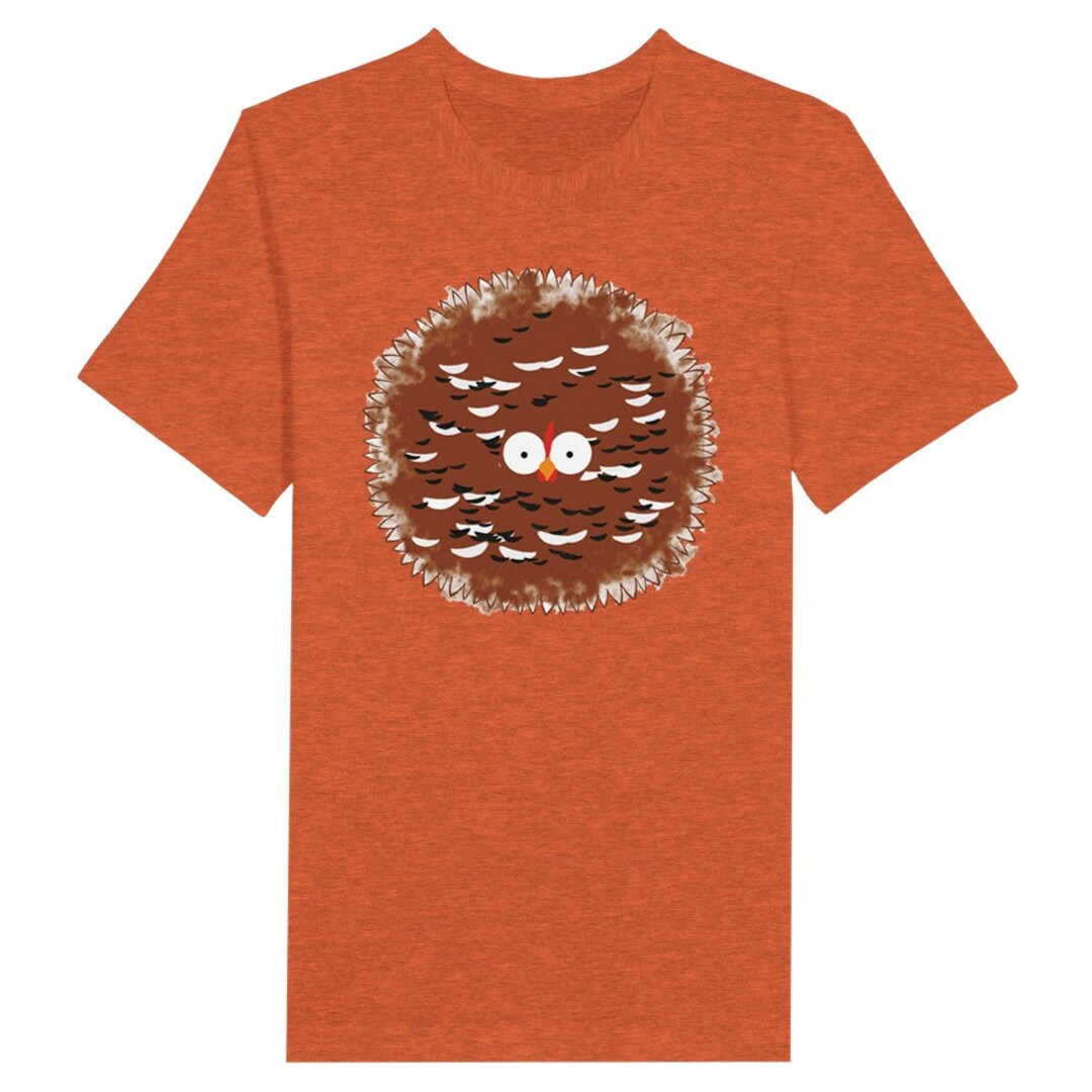 Fluffed-up Chicken T-shirt, Funny Chicken Gift, Fluffy Bird, Poultry ...