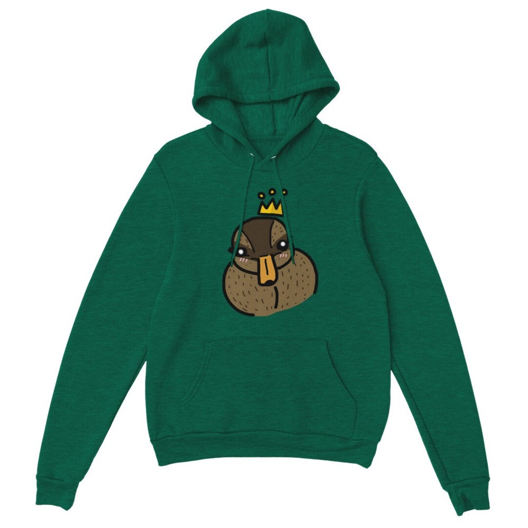 Quack Queen Pullover Duck Hoodie - Etsy
