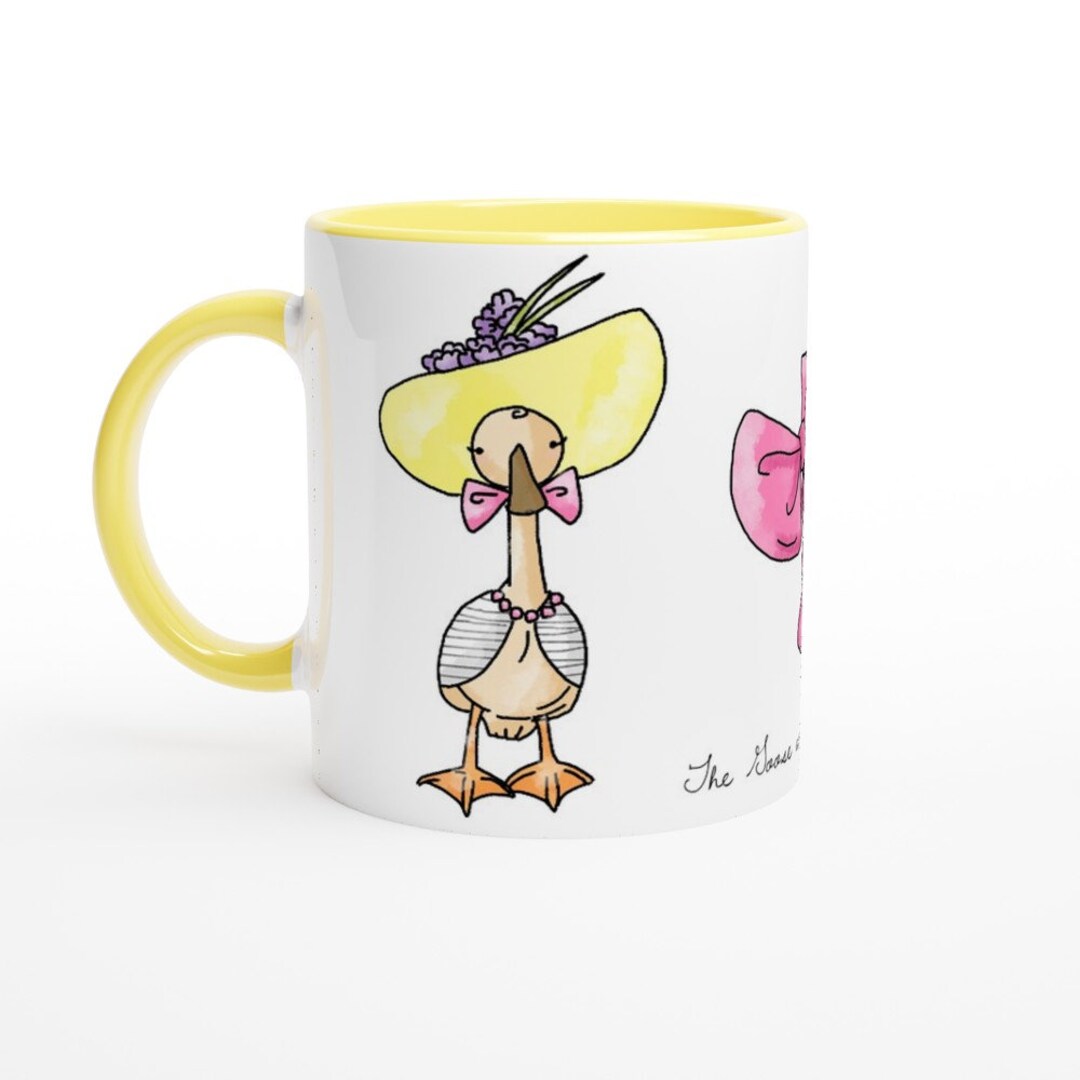 Cute Duck 11oz Ceramic Mug - Etsy