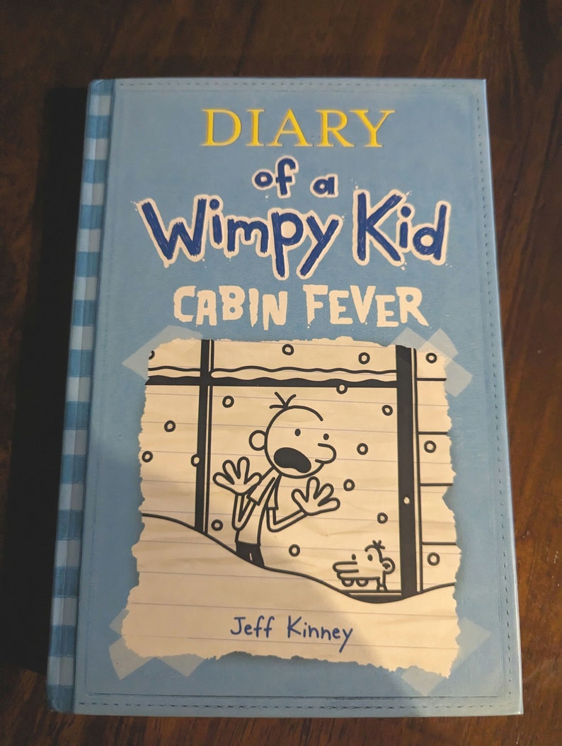Diary of a Wimpy Kid. Cabin Fever. Volume 6 - Etsy