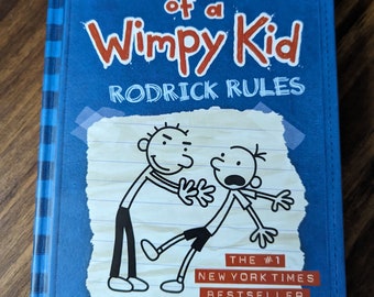 Rodrick Rules - Diary of a Wimpy Kid Book #2 - Etsy