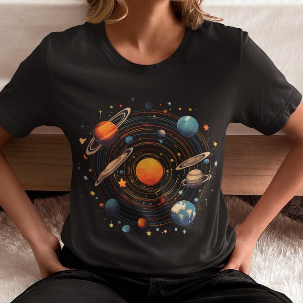 Solar System Shirt - Etsy