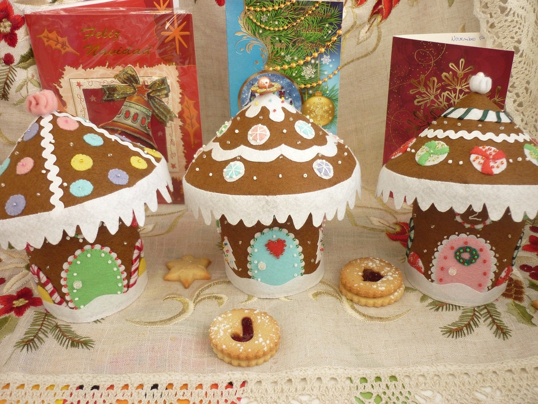 Gingerbread Houses Advent Calendar, Christmas Countdown - Etsy