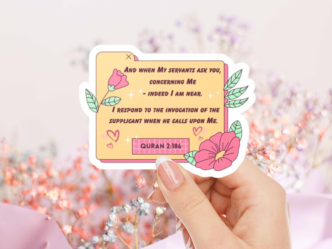 Cute Quran Sticker Islamic Stickers for Ramadan Eid Gifts for Friend ...