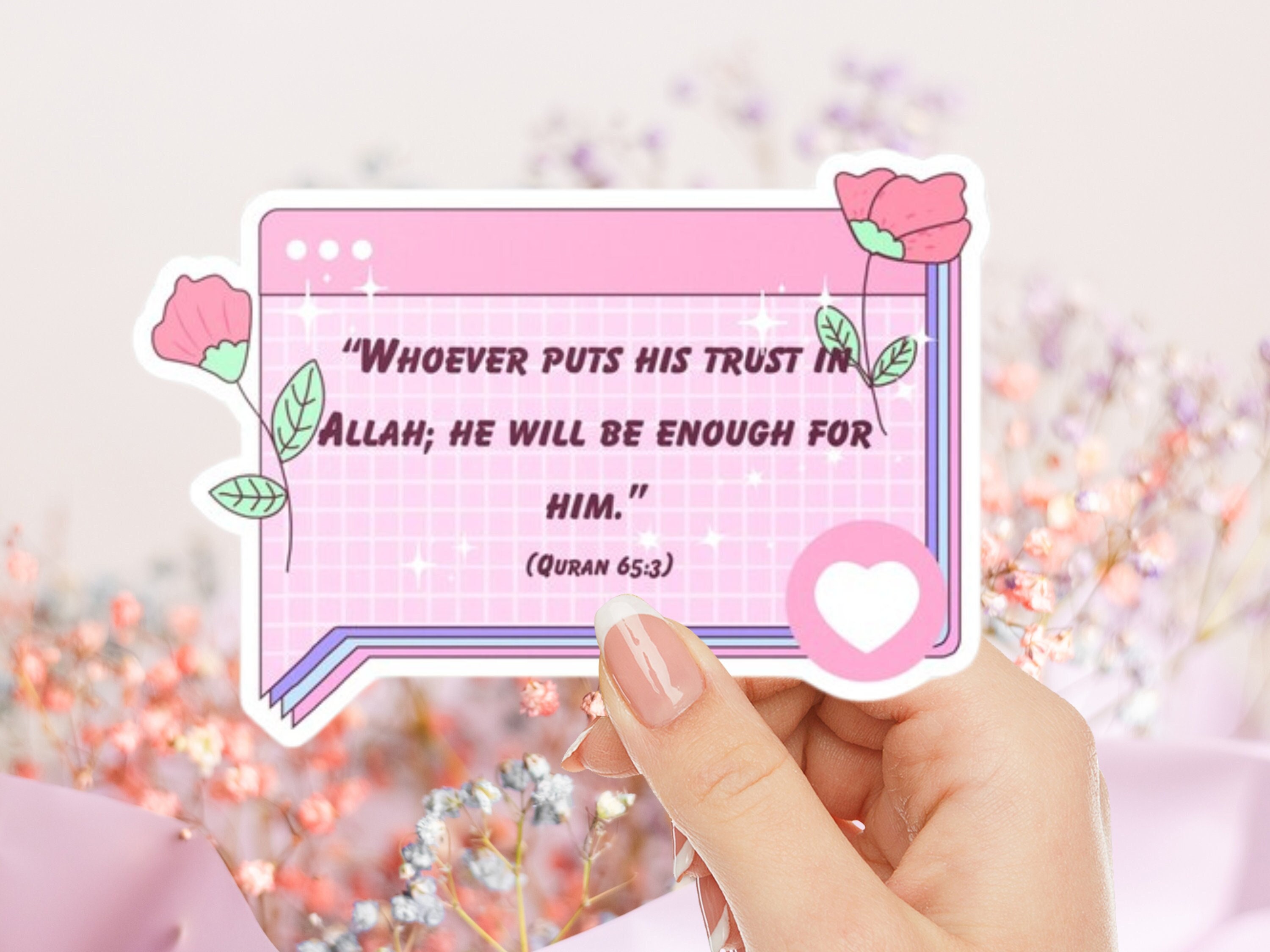 Cute Sticker Islamic Stickers for Ramadan Eid Gifts for Friend Sticker ...