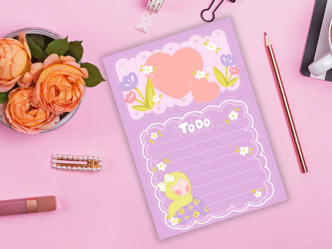 Cute Note Pads Muslim Planner Islamic Journal Note Pad Islamic Sticky ...