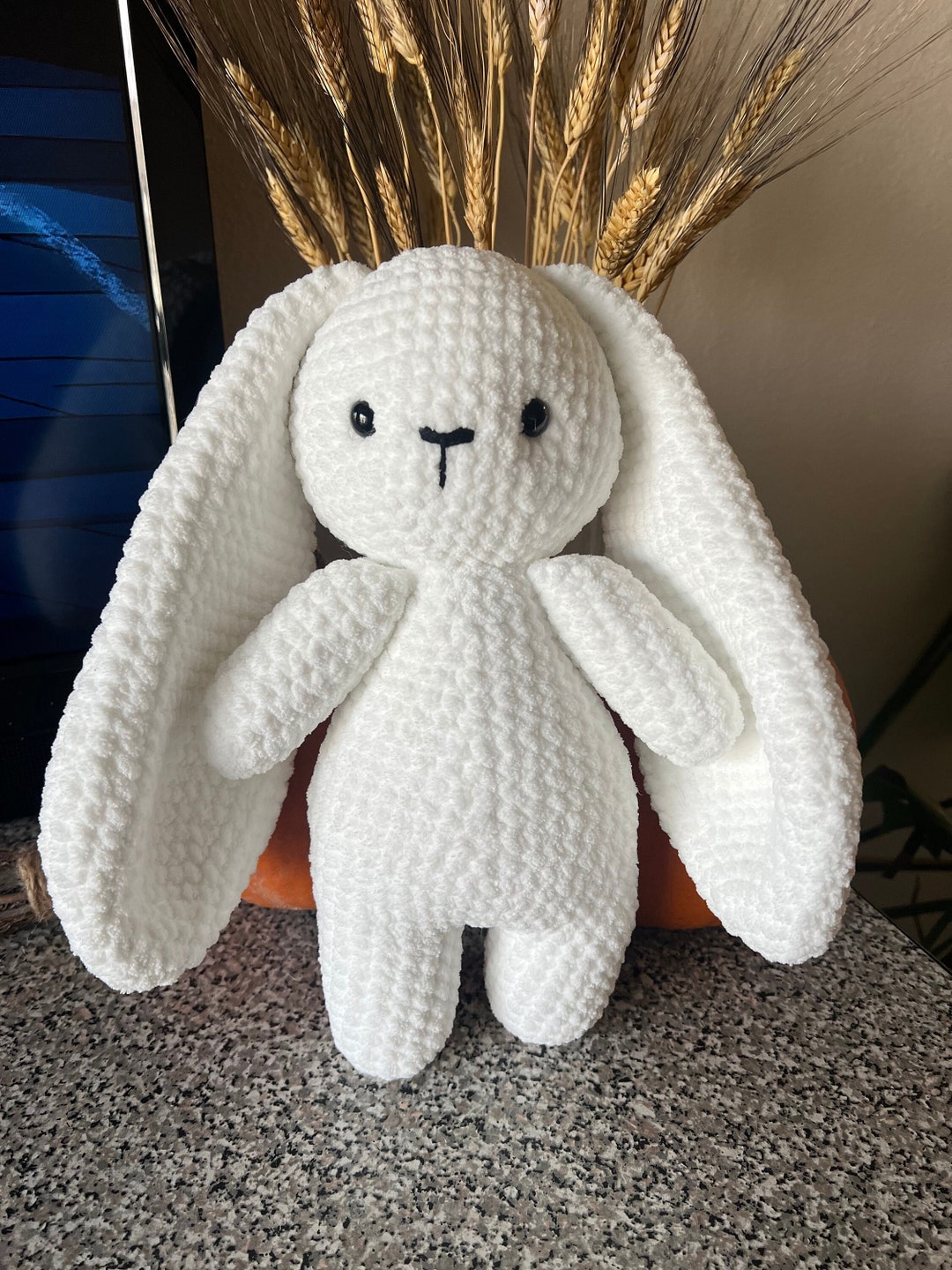 Crochet Bunny ,bunny Plushie, Crochet Rabbit, Handmade Rabbit Crochet ...