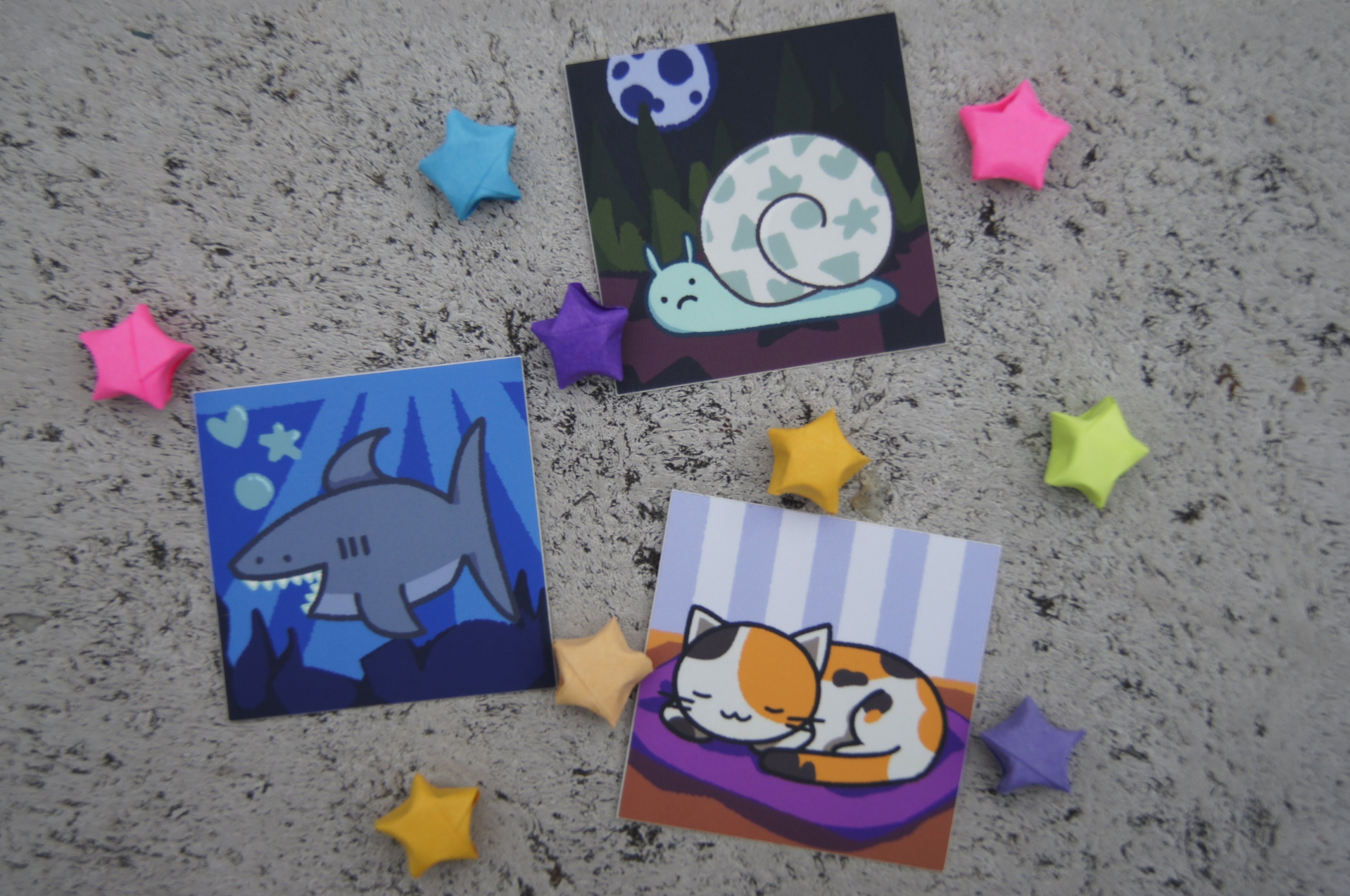 Cute Shark Sticker Waterproof Matte Vinyl Laptop Sticker - Etsy