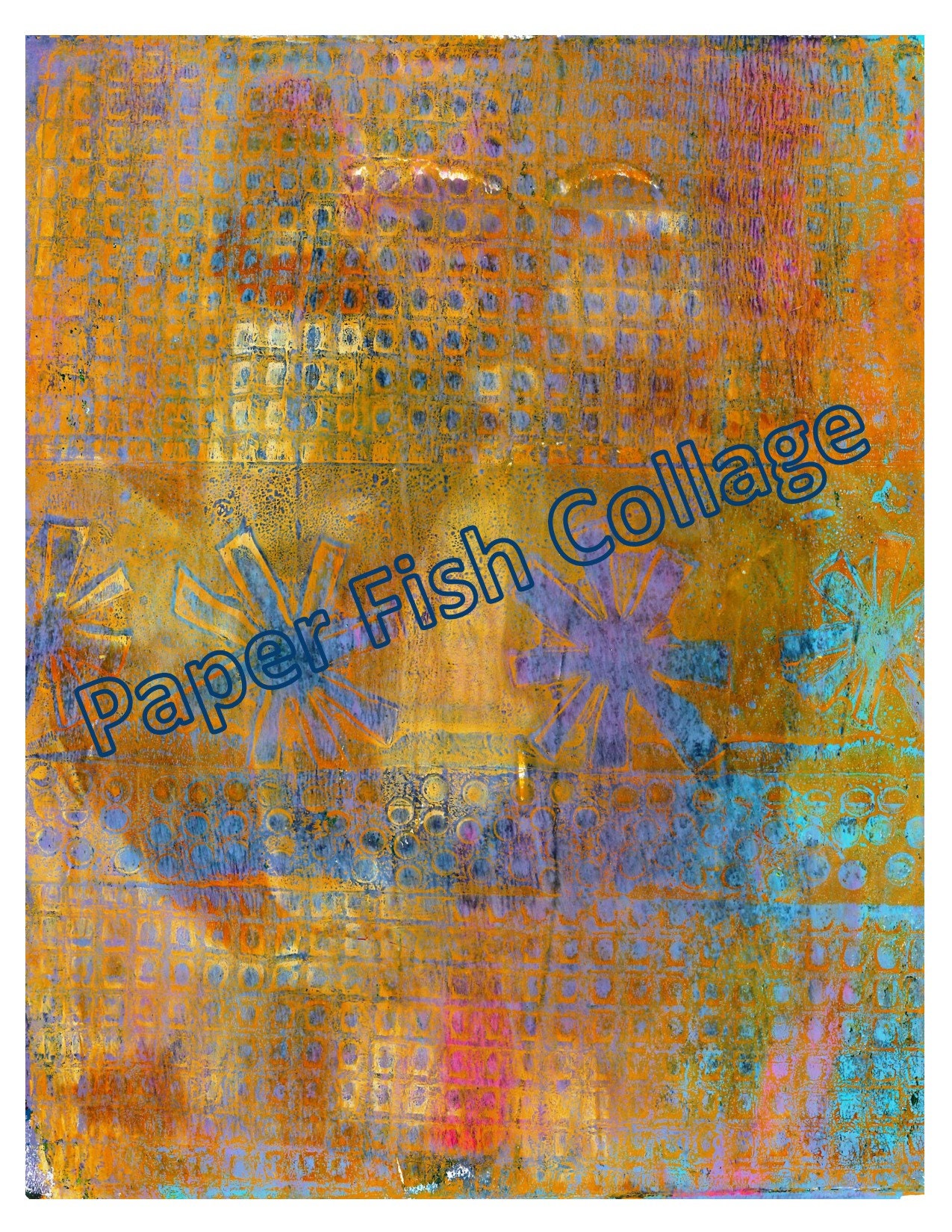 Digital Download Collage Fodder - Grunge Backgrounds - 6 Original ...