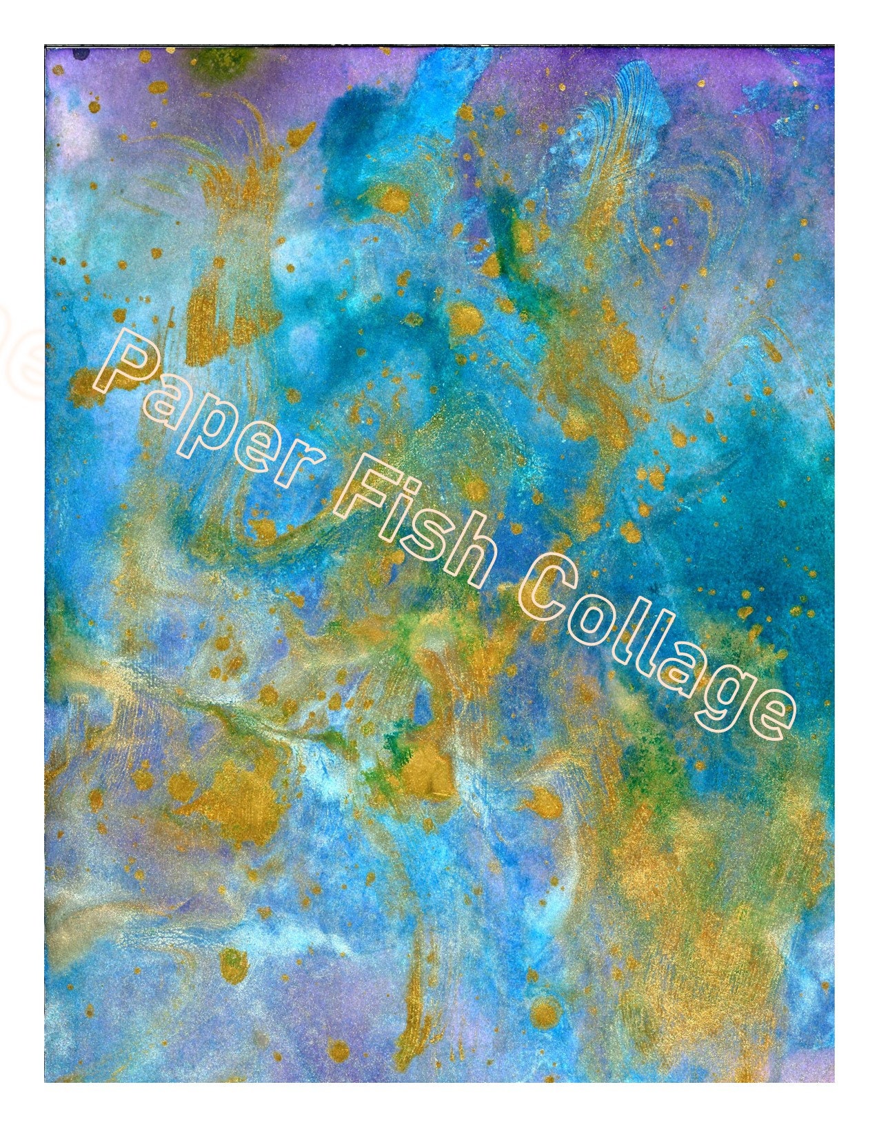 Digital Download Collage Fodder - Grunge Backgrounds - 6 Original ...