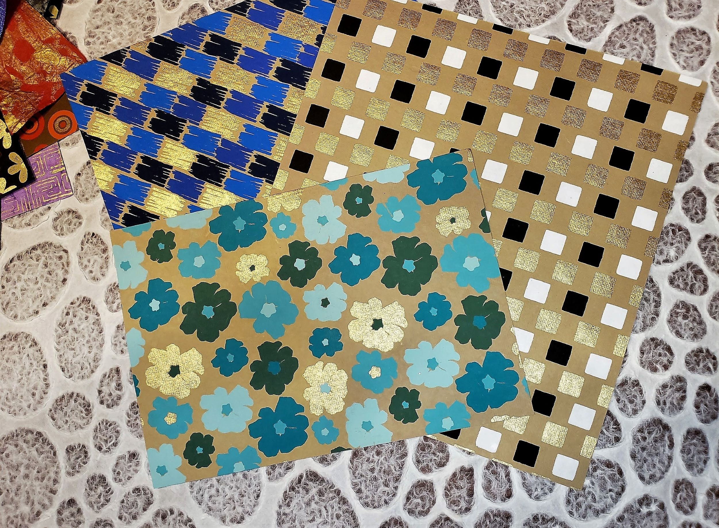 Artist Paper From Around the World - 12 Sheets Collage, Scrapbook, Atcs ...