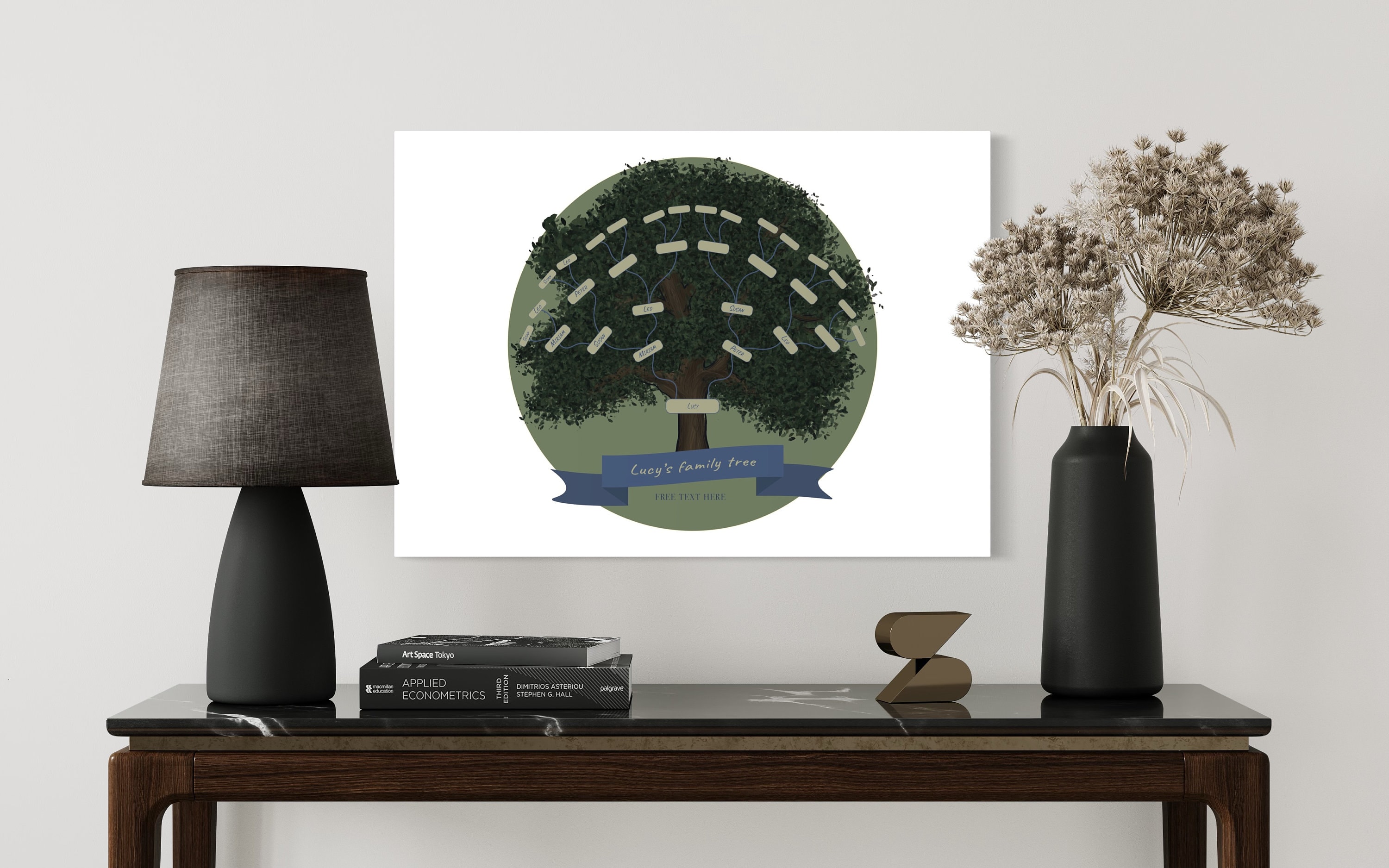 Personalized Family Trees for Perfect Christmas Gifts and Nursery Decor ...