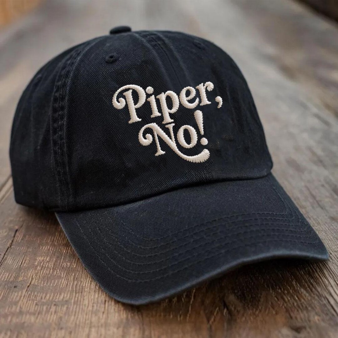 Embroidered Piper No the Lotus Hat, Joke Humor the Lotus Hat, Trending ...