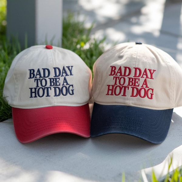 Bad Day to Be a Hotdog Hat - Etsy