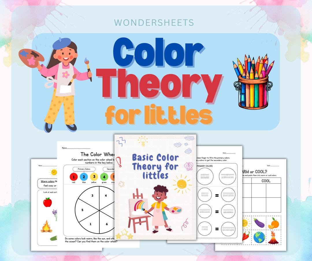 Preschool Color Mixing | Pre-k Colors Worksheet | Color Recognition ...