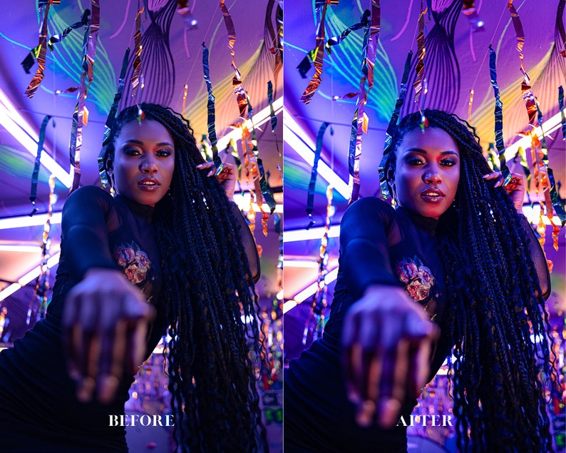 10 LIGHTROOM Presets, Nightclub Preset, Club Scene Lighting, Party ...