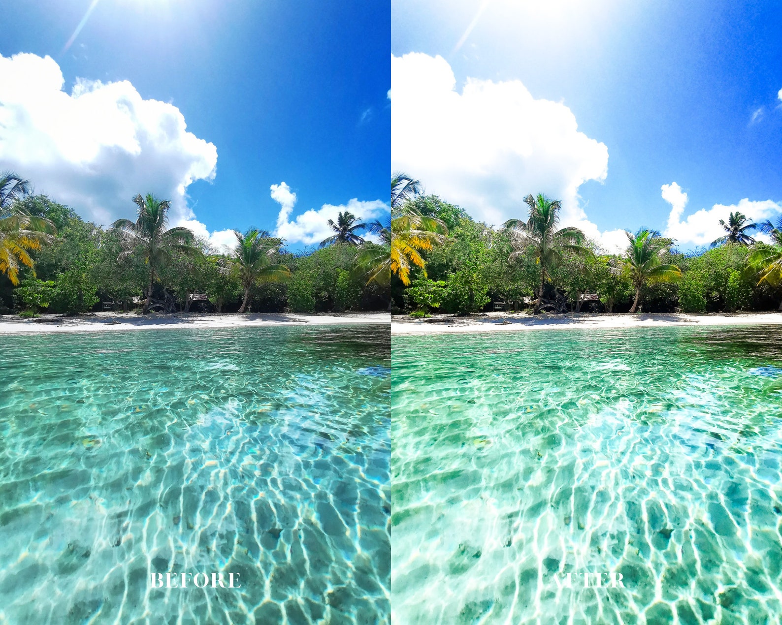 10 LIGHTROOM Presets, Beach Preset, Ocean Presets, Instagram Filter ...