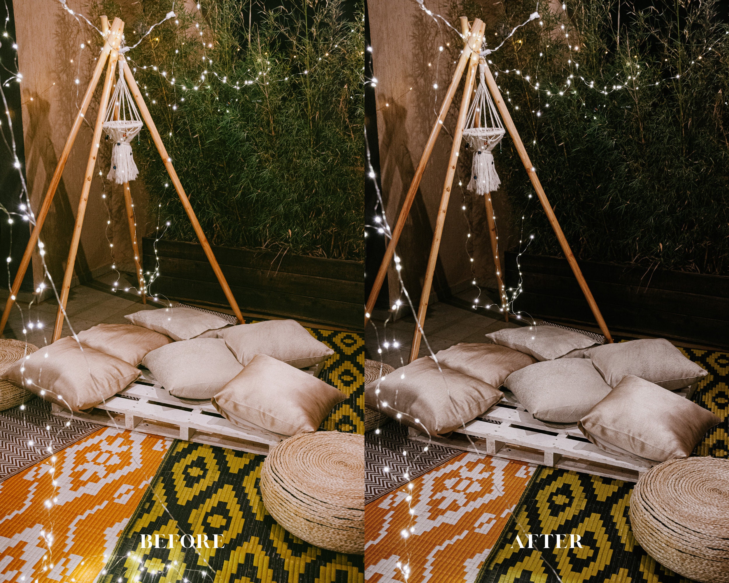 10 LIGHTROOM Presets, Boho Presets, Rich Moody Preset, Indoor & Outdoor ...