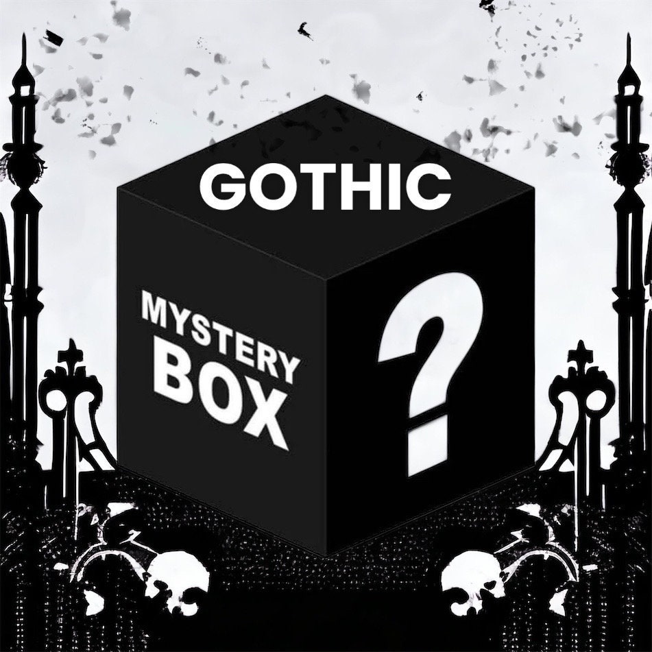 Gothic Mystery Box Goodie Bag Goodie Box Mystery Bag Gothic Jewellery ...
