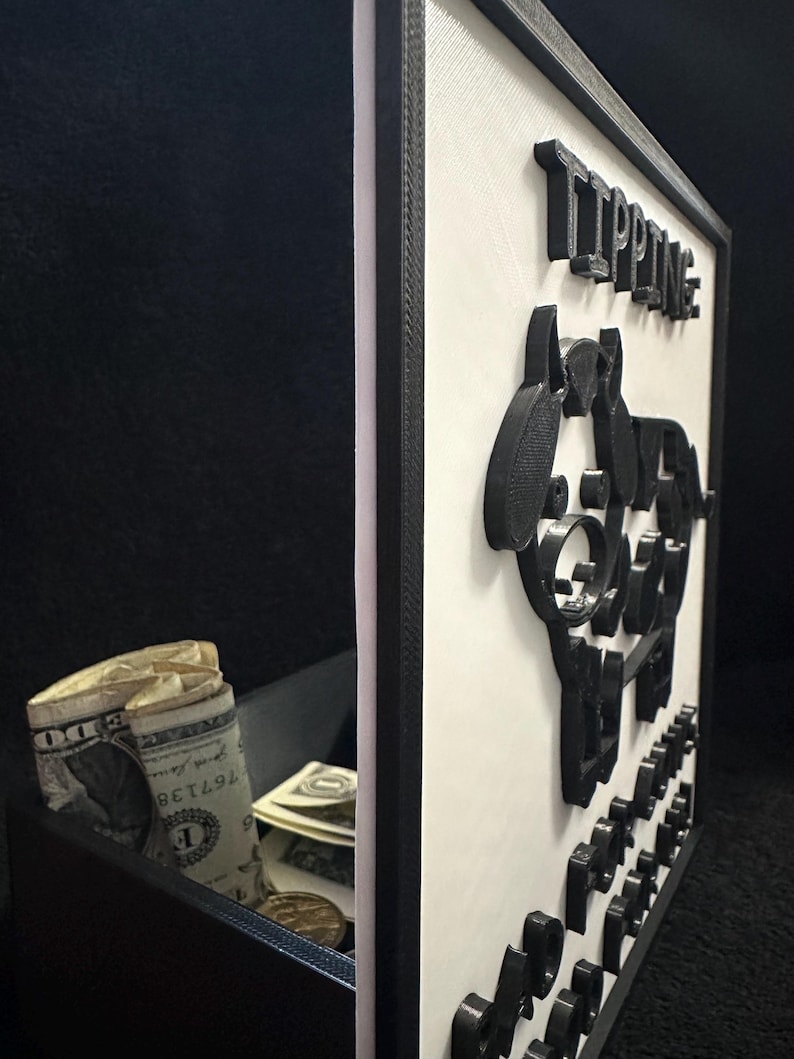 Cow Tipping Sign / Sign for Tip Jars - Etsy