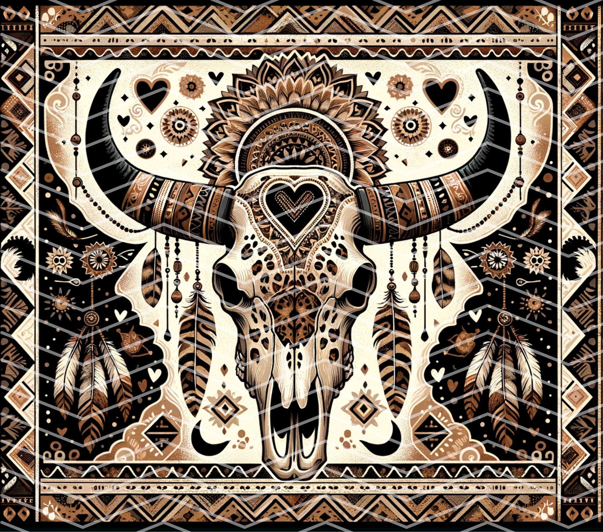 Western Tumbler Wrap 20 Oz Tumbler Sublimation Designs, Country Tumbler ...