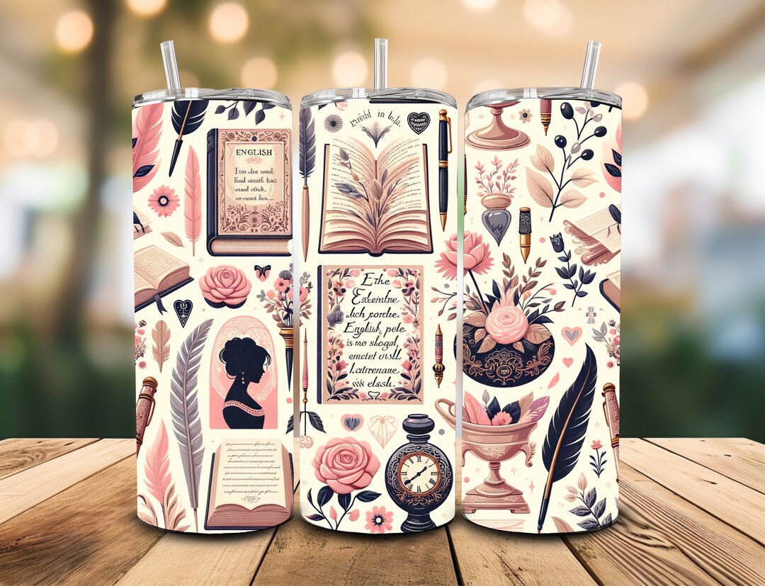 Teacher 20 Oz Skinny Tumbler Template, Teacher Tumbler Sublimation ...