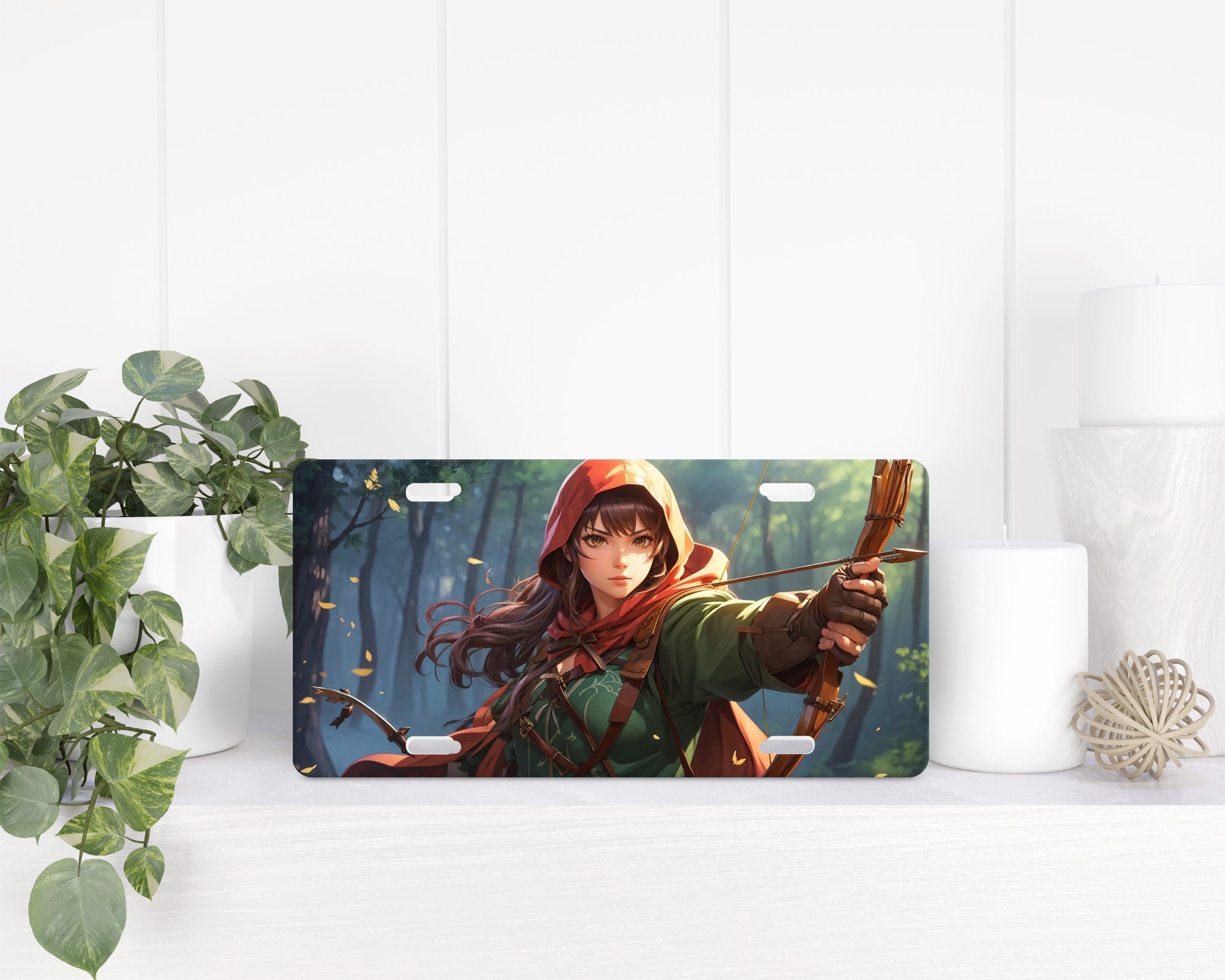 Final Fantasy Gamer Anime License Plate Sublimation Design - Etsy