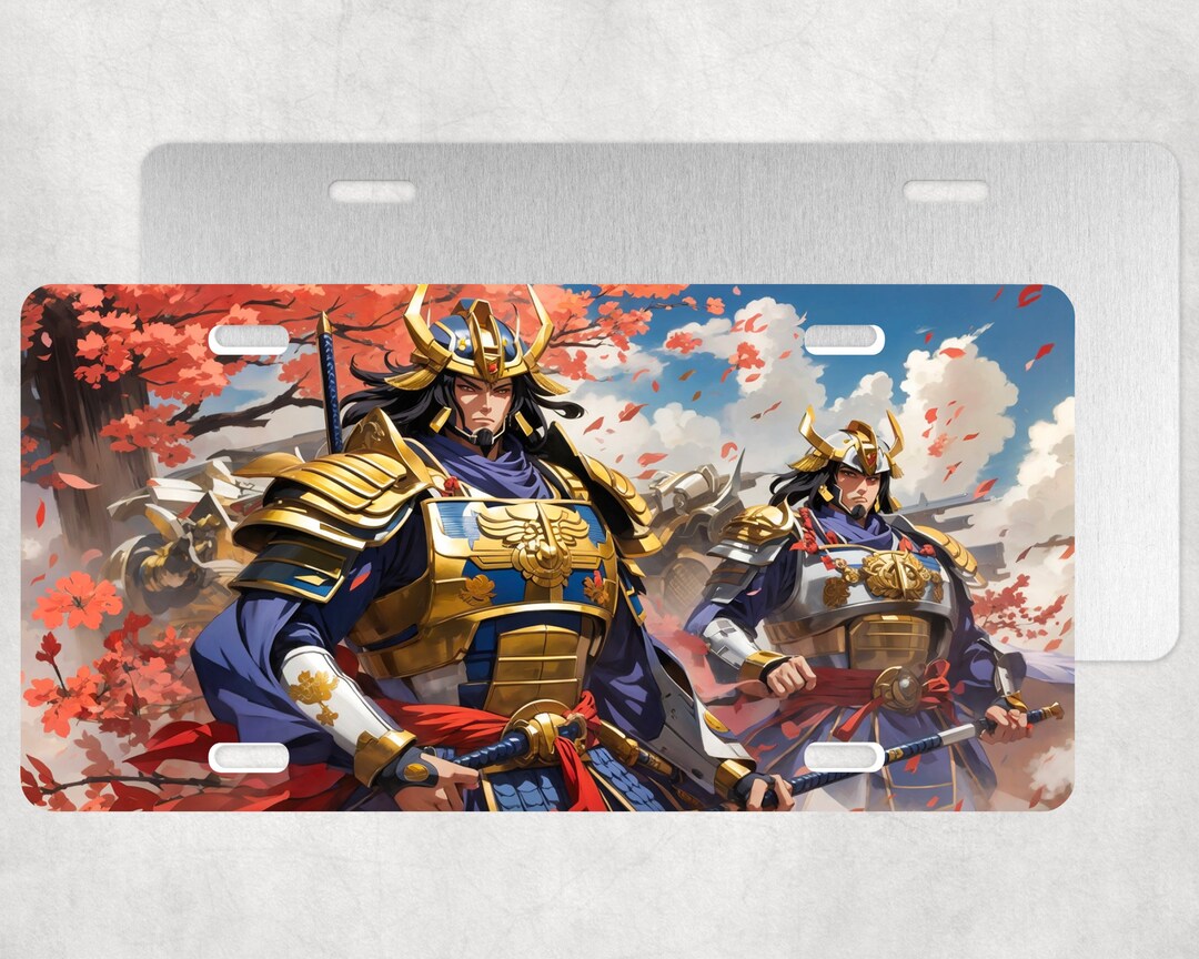 Anime License Plate Front License Plate Sublimation Design Digital ...