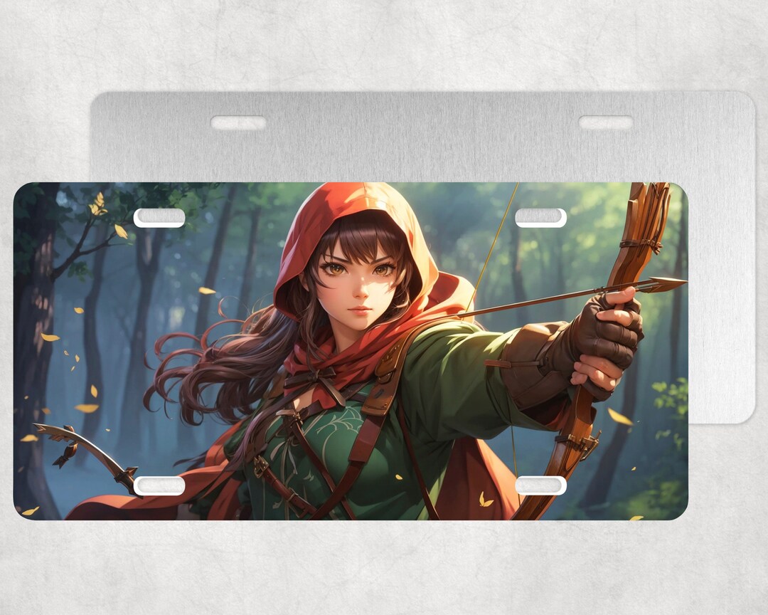 Final Fantasy Gamer Anime License Plate Sublimation Design - Etsy