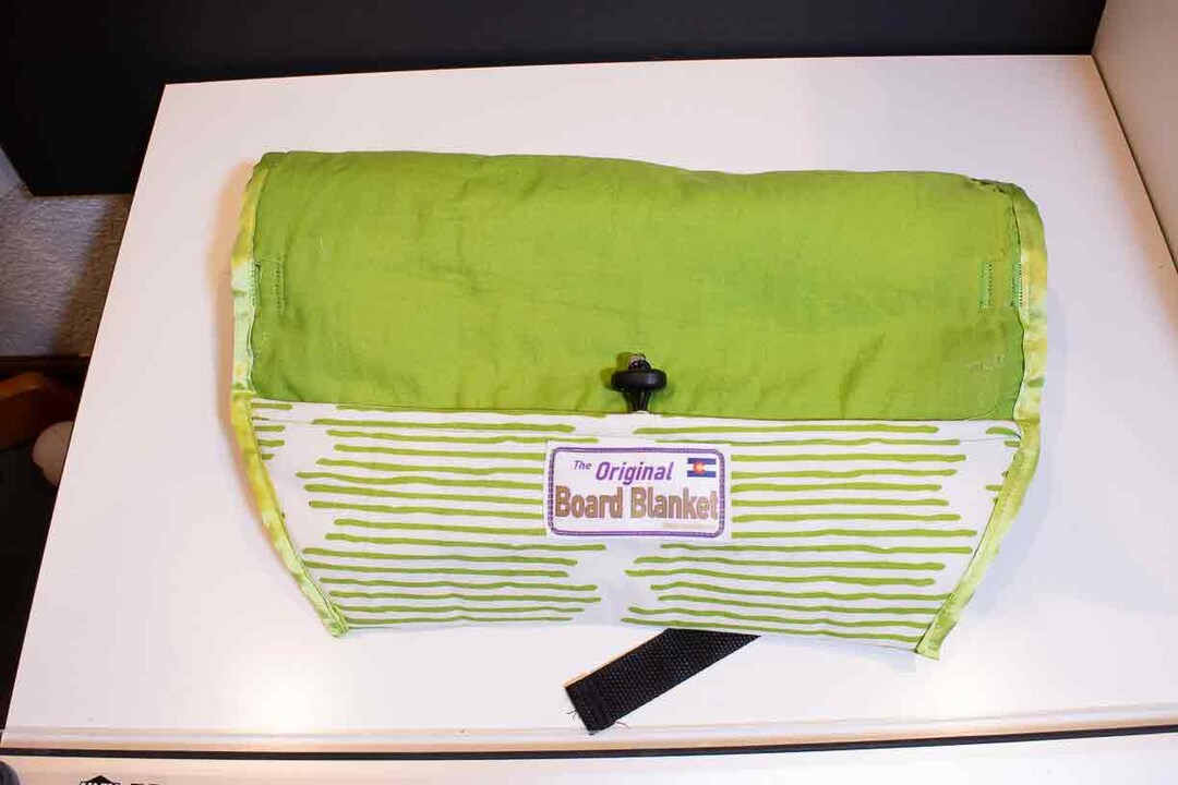 The ORIGINAL BOARD BLANKET - "green Dashes" - Etsy