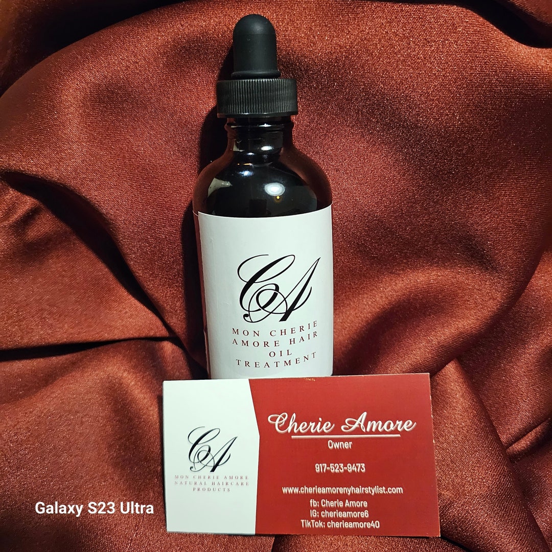 Mon Cherie Amore Natural Hair Oil Treatment Contains 8 Natural ...