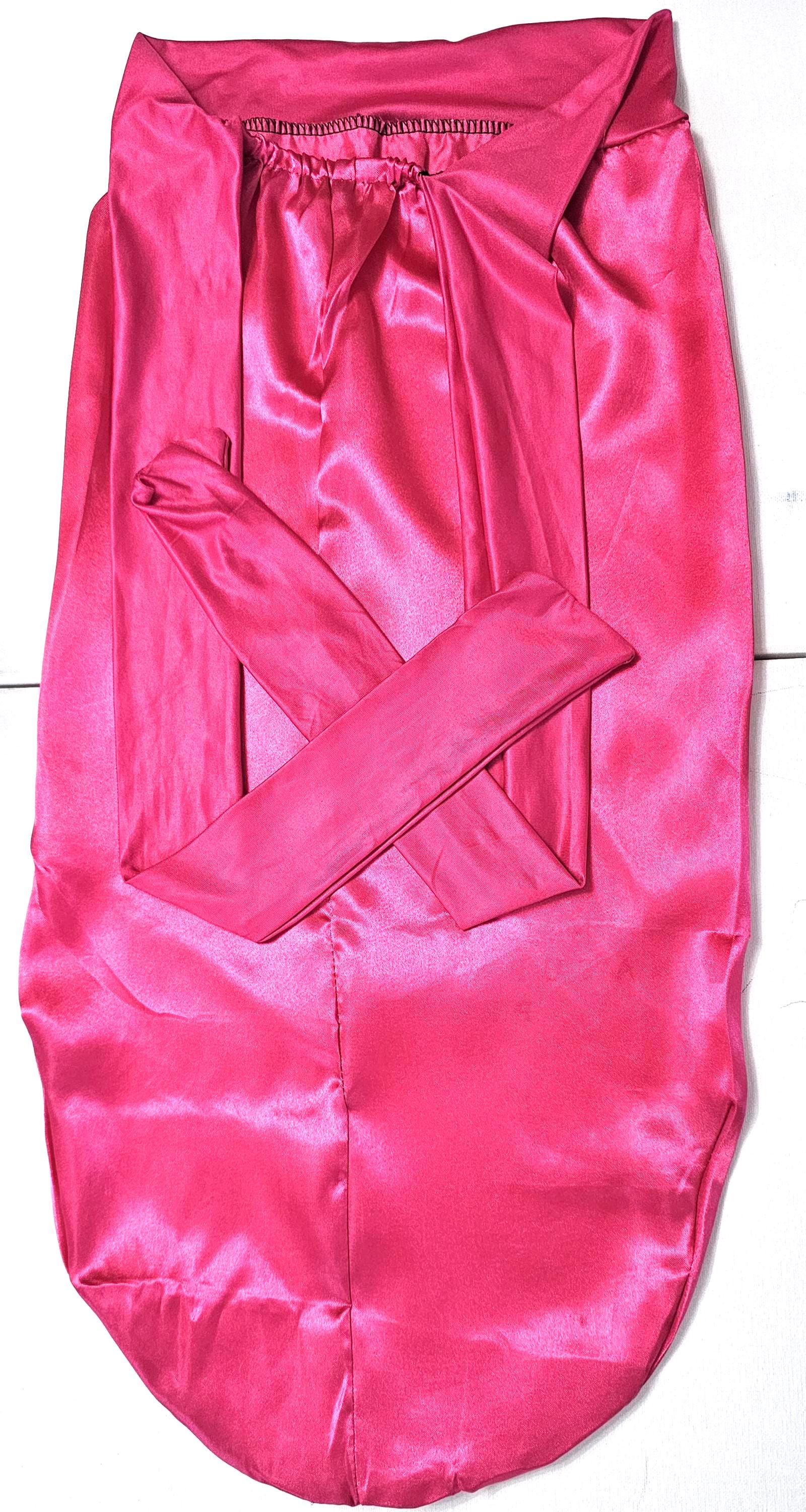 100% Satin and Silk Long Hair Bonnet. 27 Inches in Length. for Braids ...