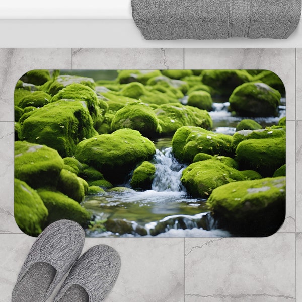 Live Moss Bath Mat - Etsy Canada