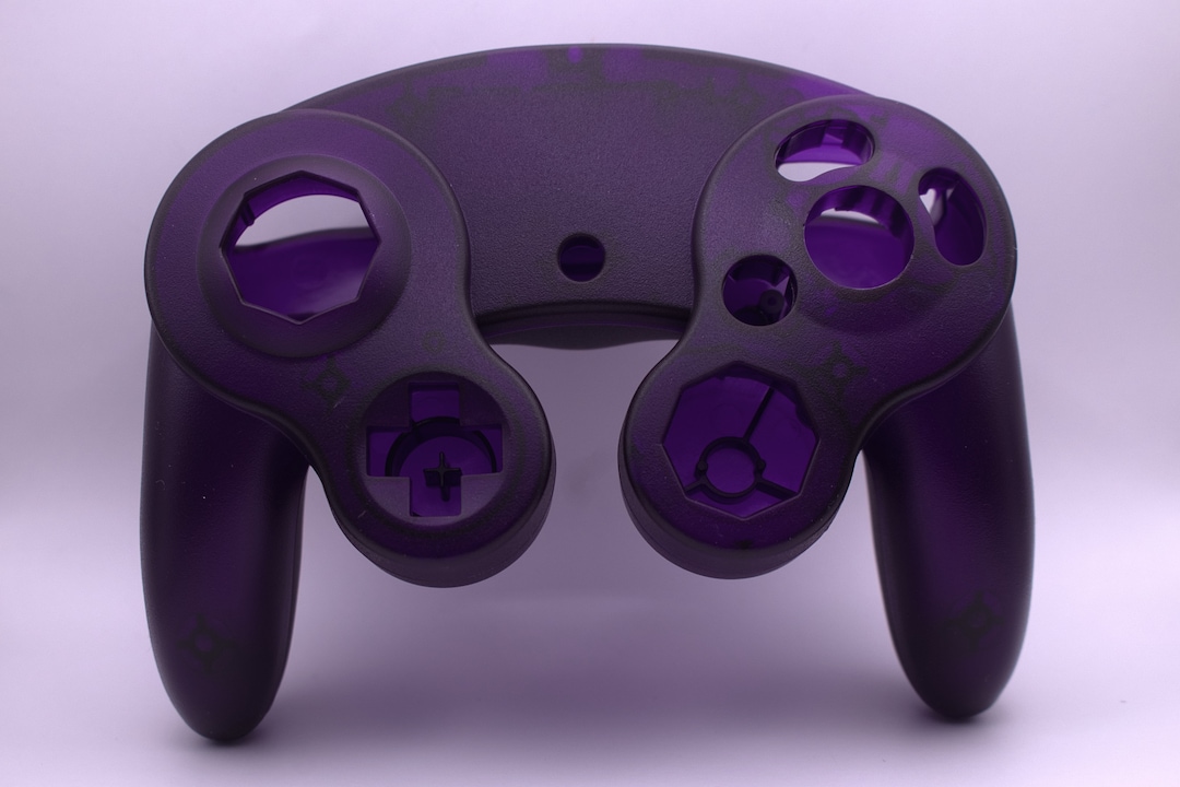 Crystal Dark Purple Gamecube Controller Shell - Etsy