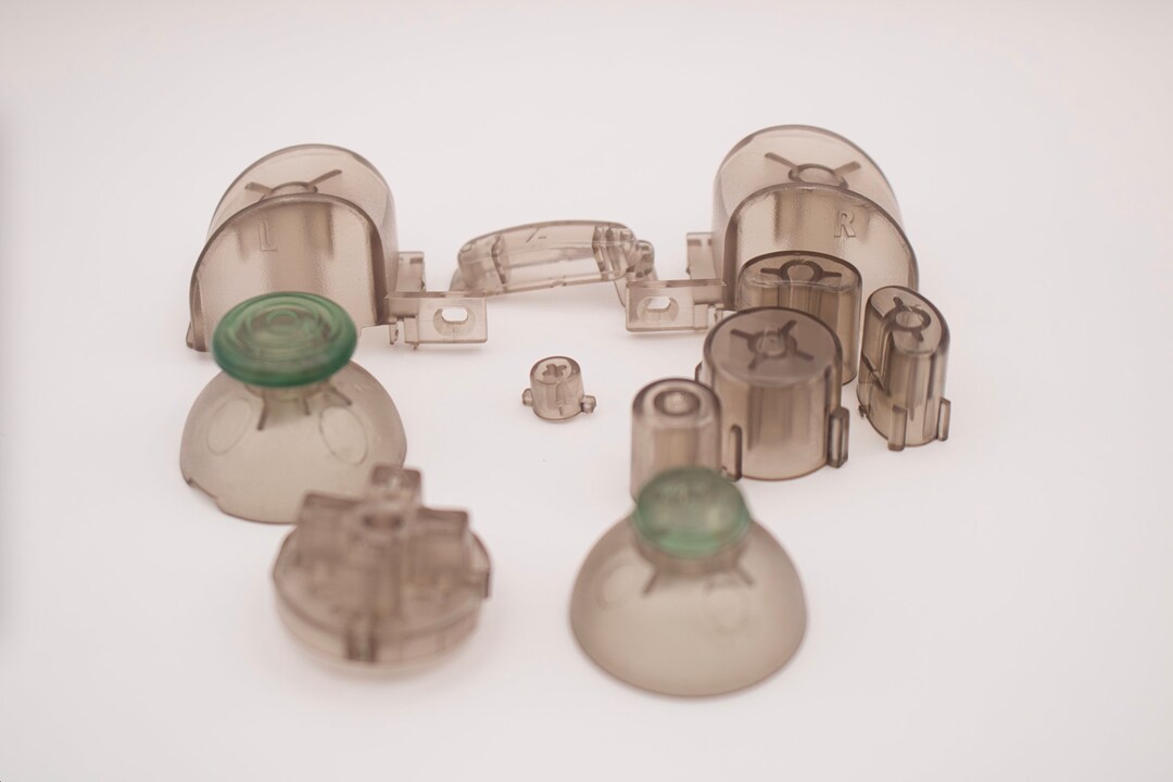 Crystal Bronze Gamecube Controller Button Set - Etsy