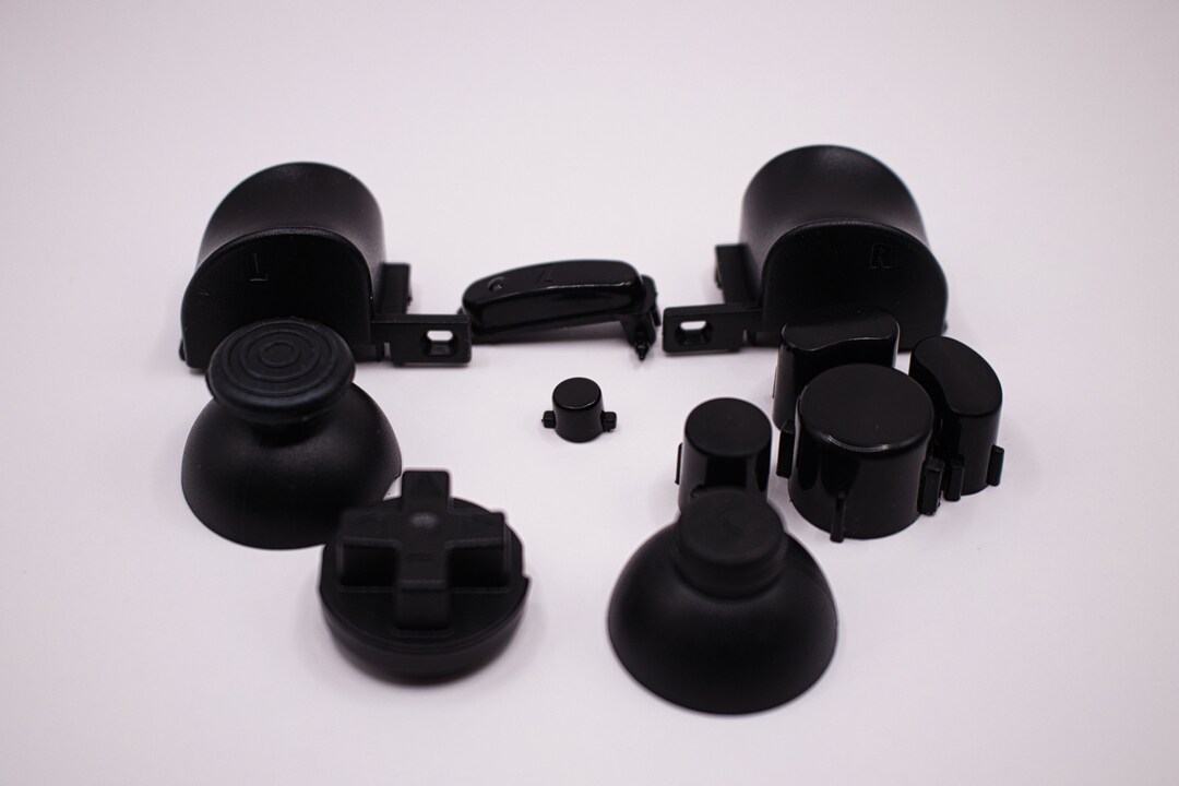 Black Gamecube Controller Button Set - Etsy