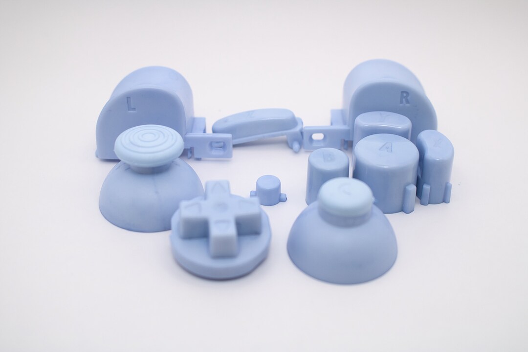 Baby Blue Gamecube Controller Button Set - Etsy