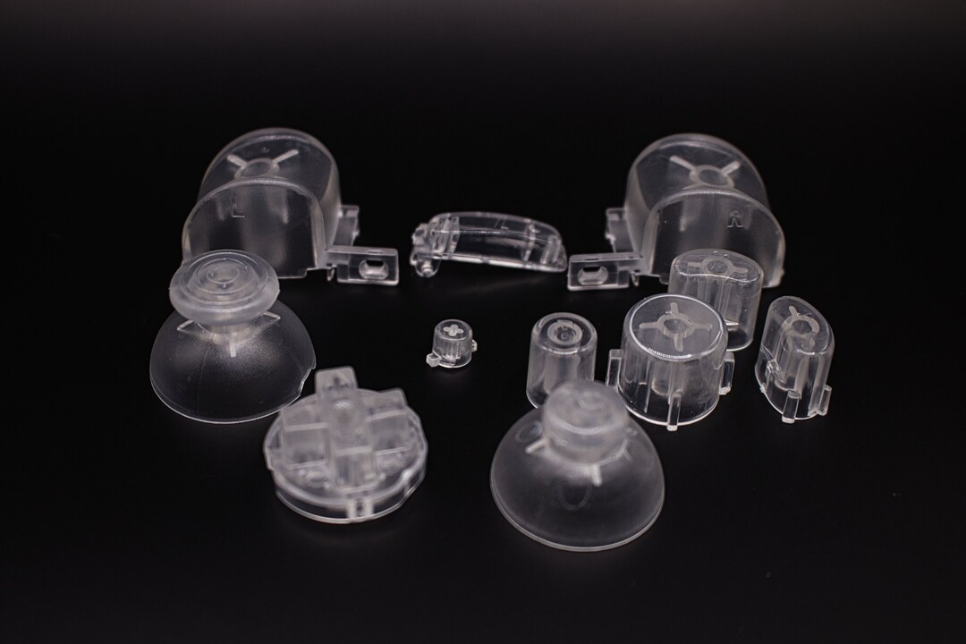 Crystal Gamecube Controller Button Set - Etsy