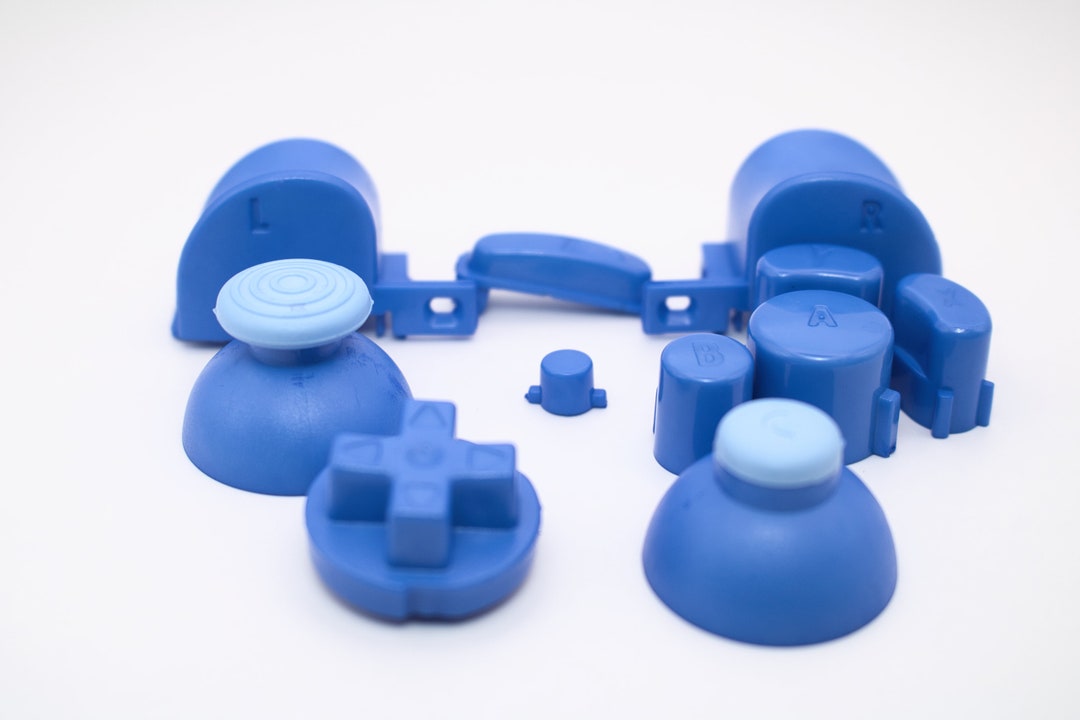 Blue Gamecube Controller Button Set - Etsy