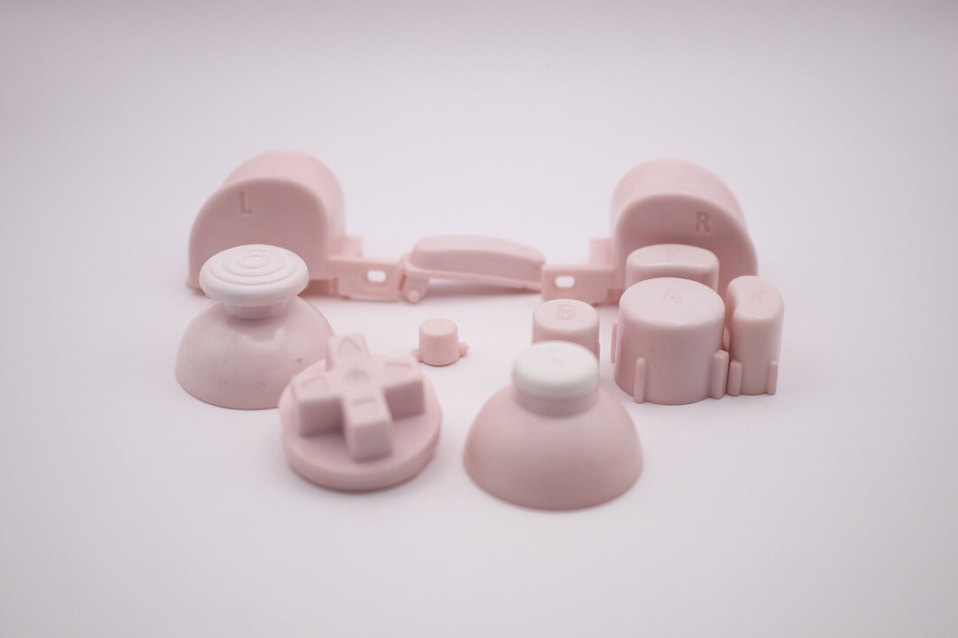 Light Pink Gamecube Controller Button Set - Etsy
