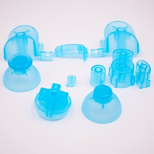 Crystal Blue Gamecube Controller Button Set - Etsy