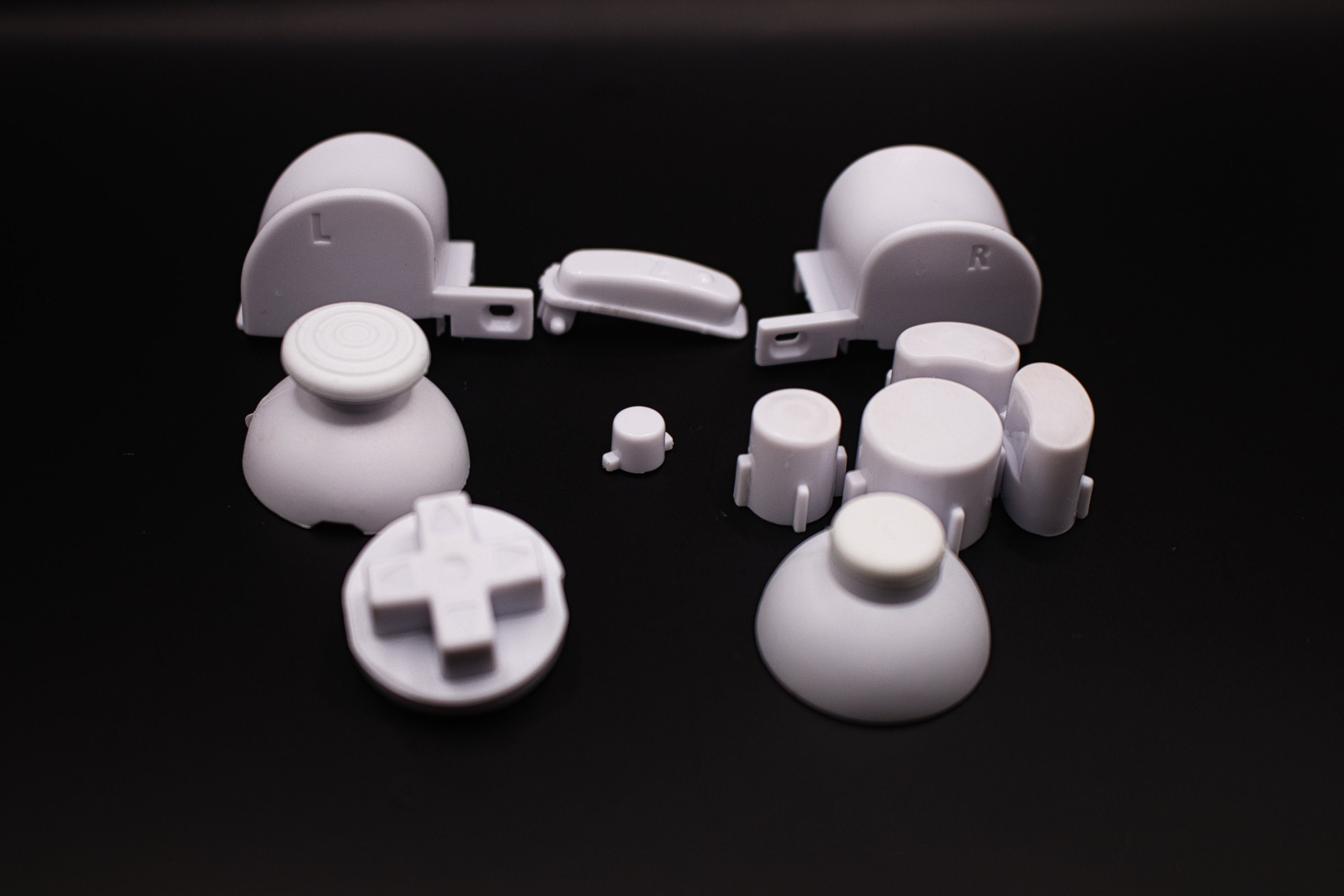 White Gamecube Controller Button Set Etsy