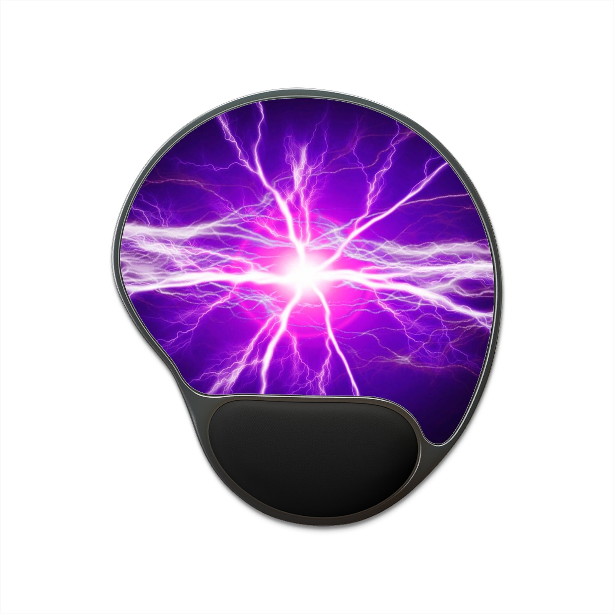 Purple lightning Mouse Pad With Wrist Rest sold by Charlatan Kylen ...