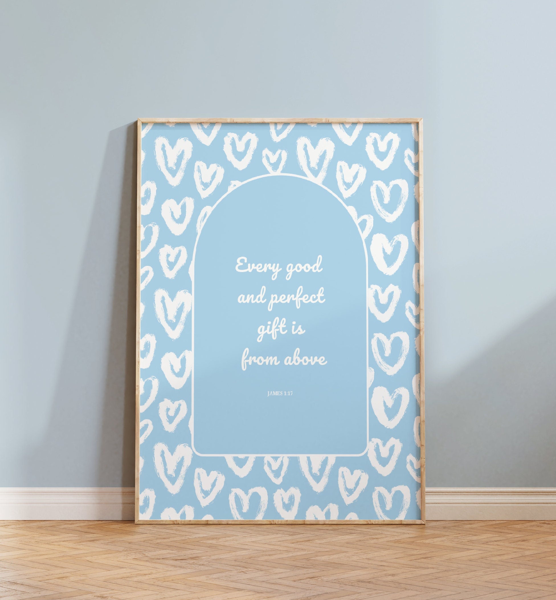 Christian Nursery Decor Bible Verse Nursery Poster Vintage Nursery Art ...