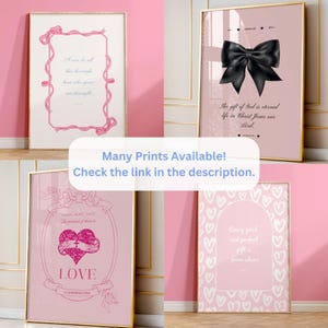 Pink Heart Wall Art, God is Love, Minimalist Simple,modern Christian ...