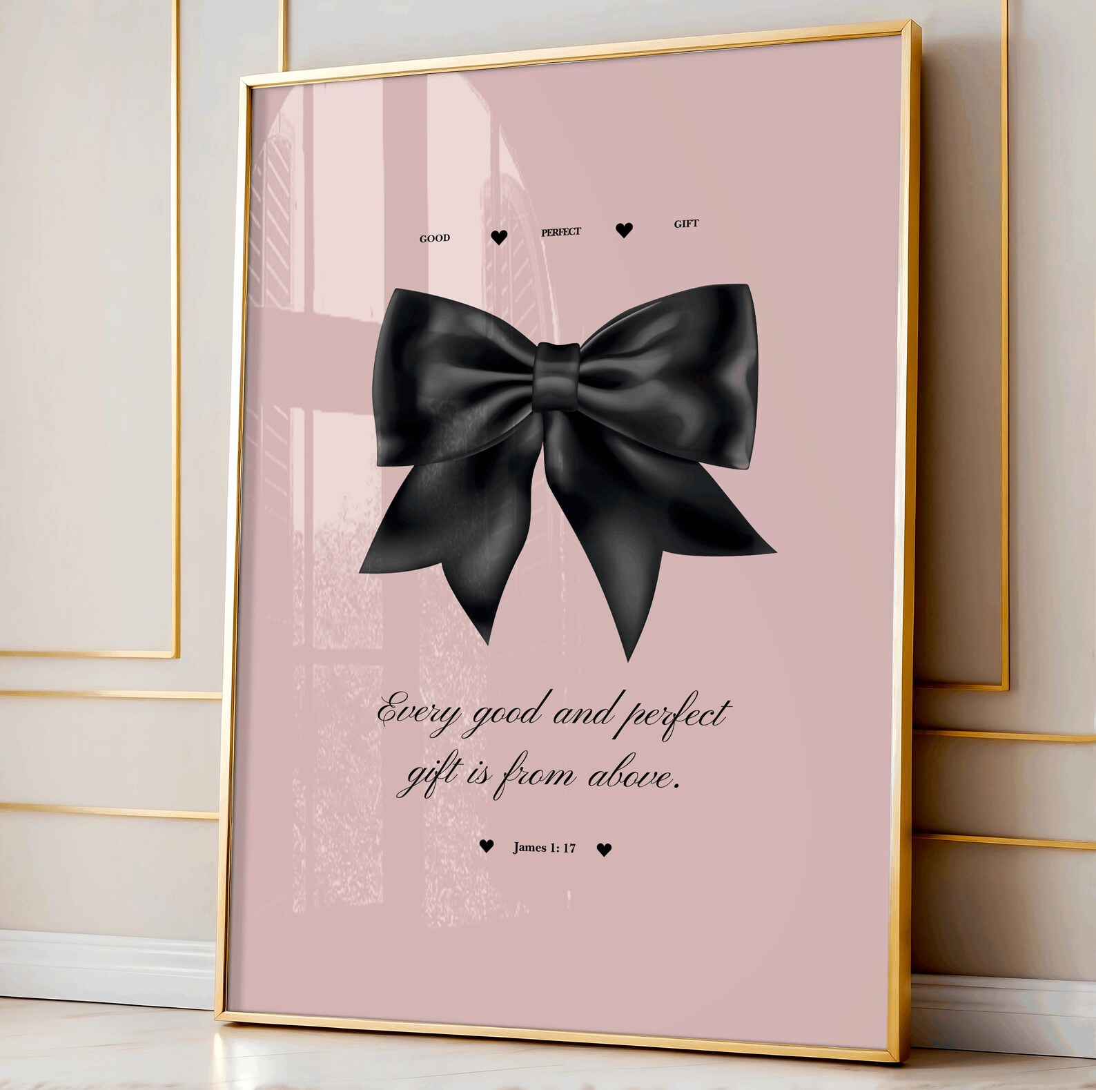 Pink Christian Bible Verse Wall Art Set of 2 Bundles Bible Verse Wall ...