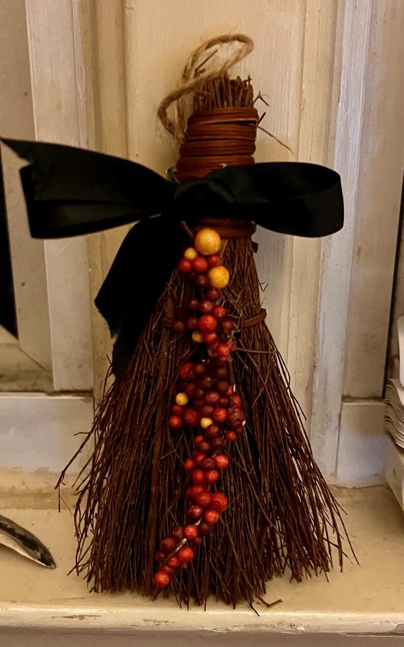 Autumn Mini Cinnamon Broom Set - Etsy