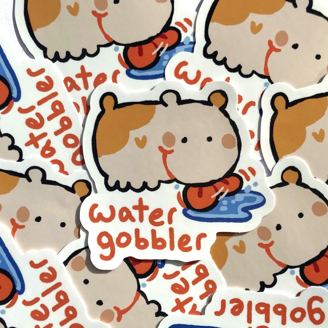 Water Gobbler Sticker - Etsy